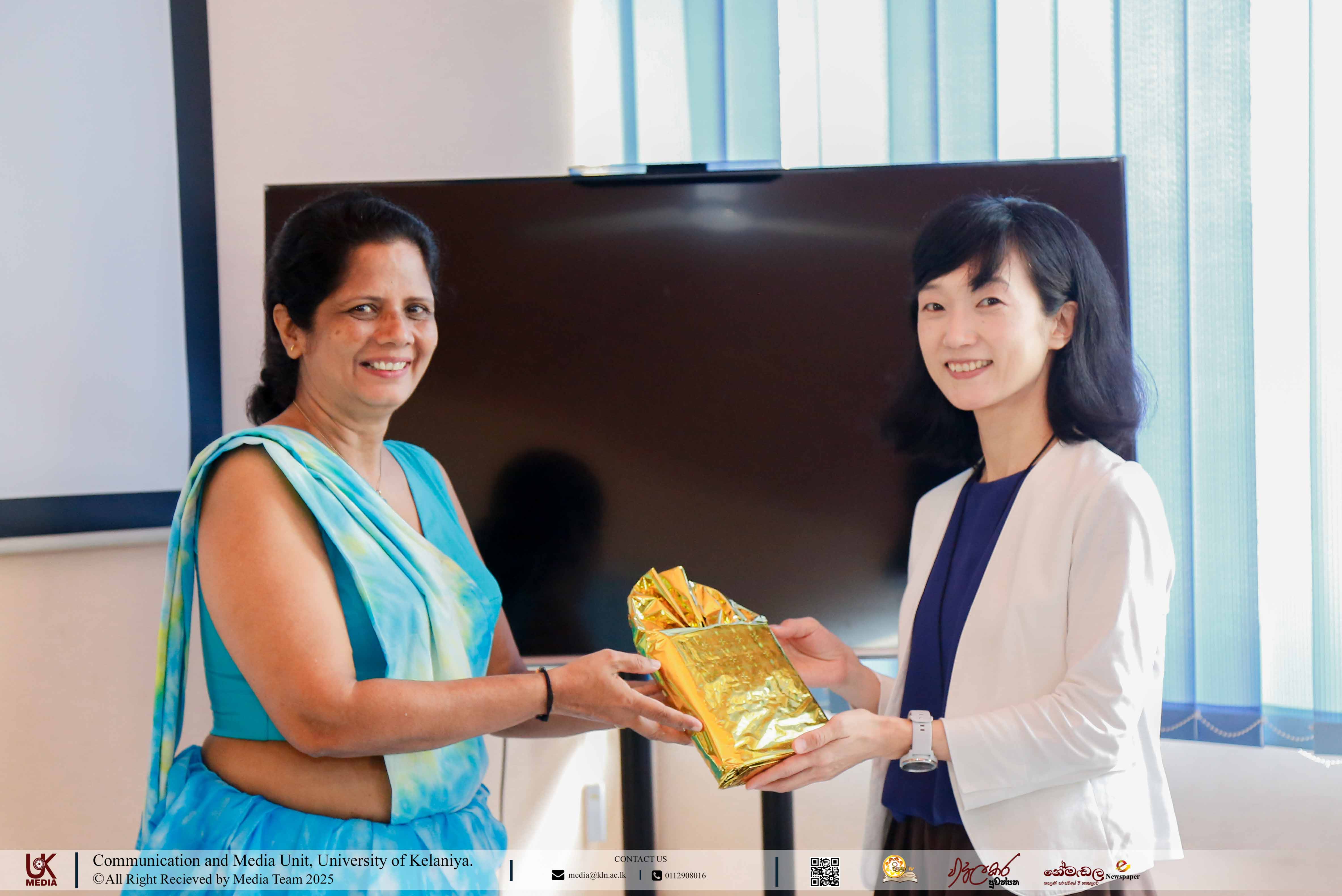 University of Kelaniya and Kanazawa University Strengthen Academic ...