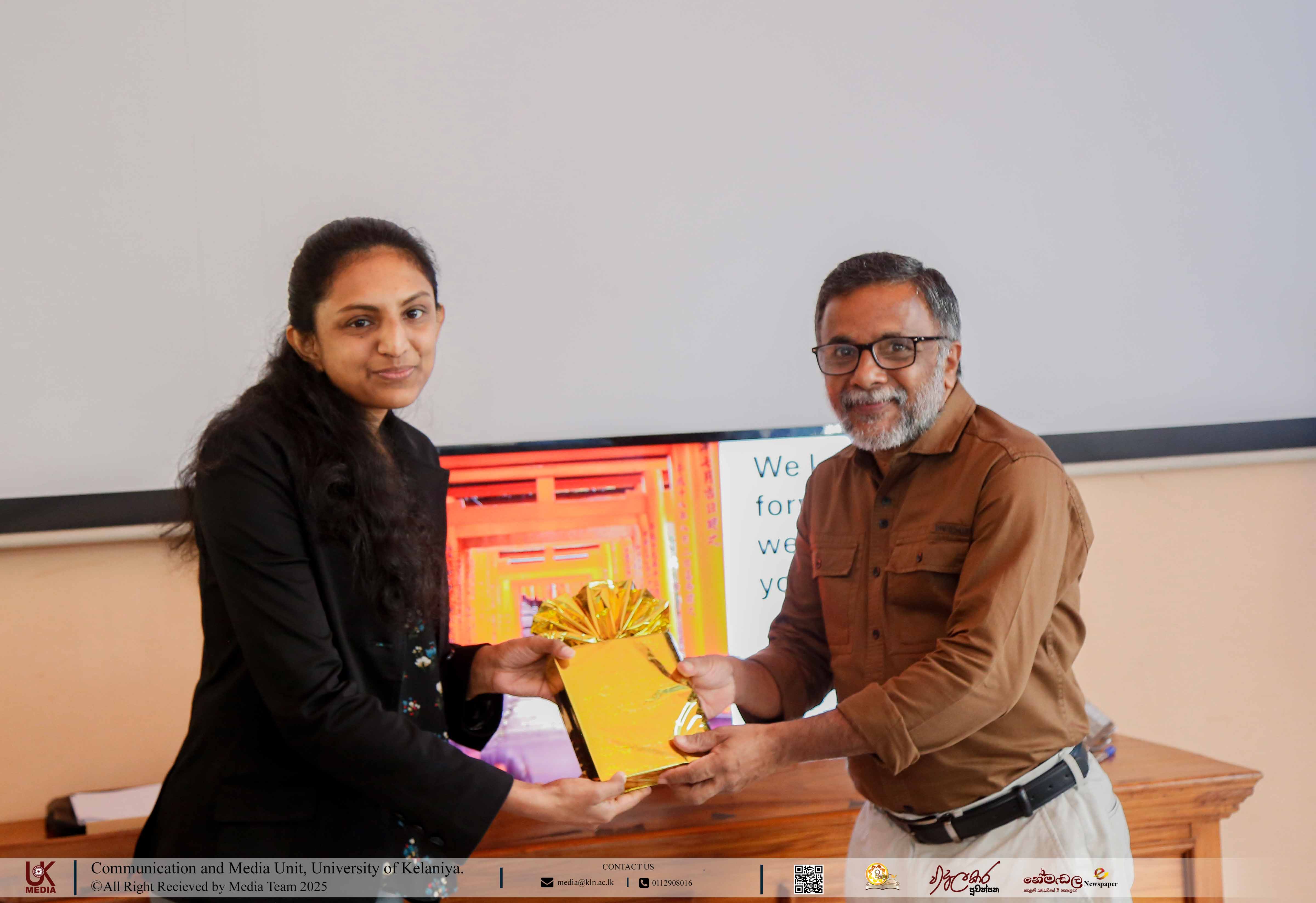 University of Kelaniya and Kanazawa University Strengthen Academic ...